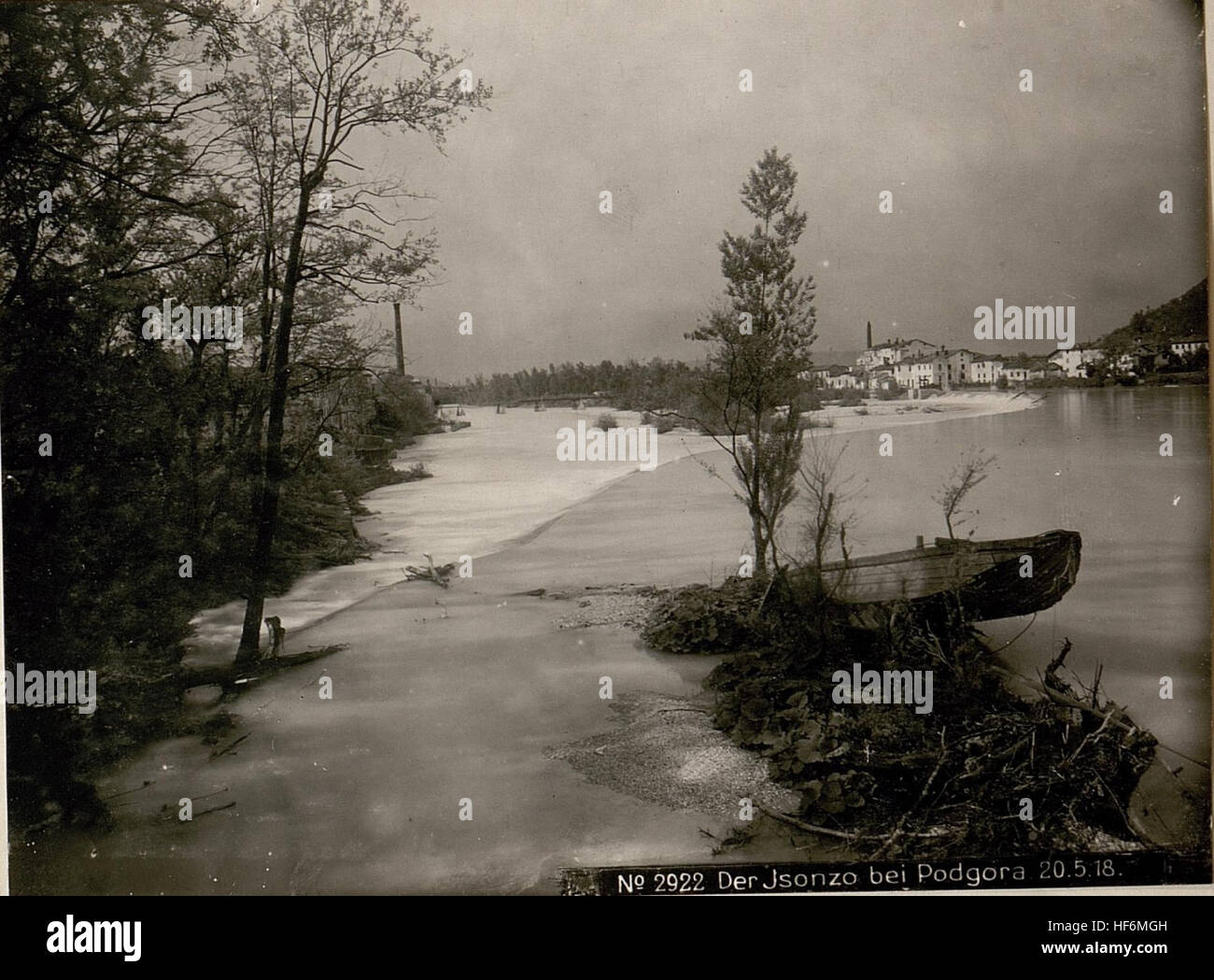 Partial images from the captured Venetian territories, the Isonzo River ...