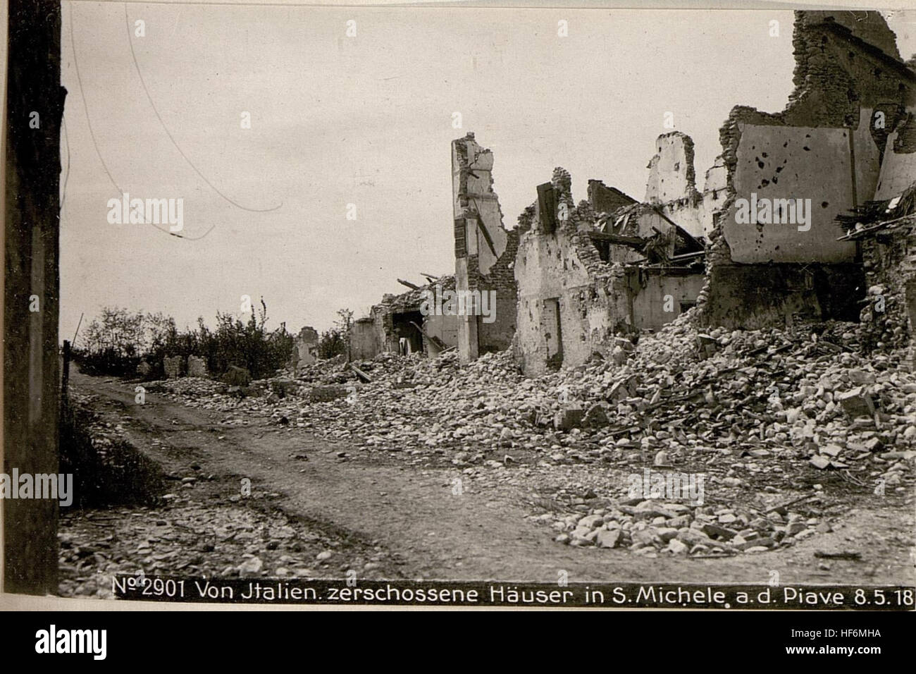 Piave front ruins hi-res stock photography and images - Alamy