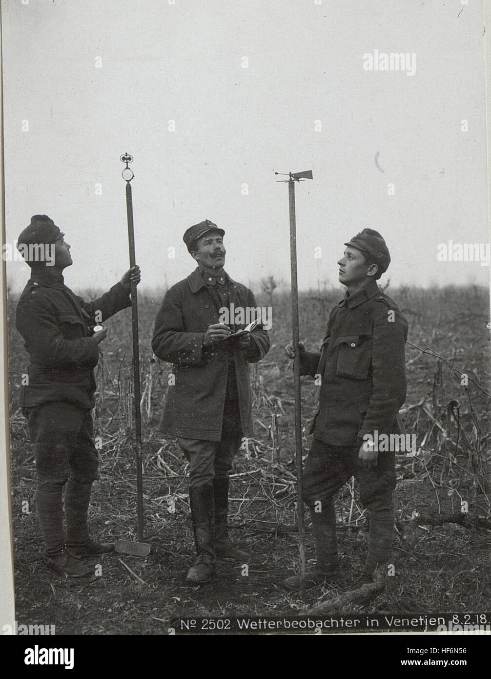 Weather observer in Venetia, Piave front, 8.2.18, WWI, Europeana ...