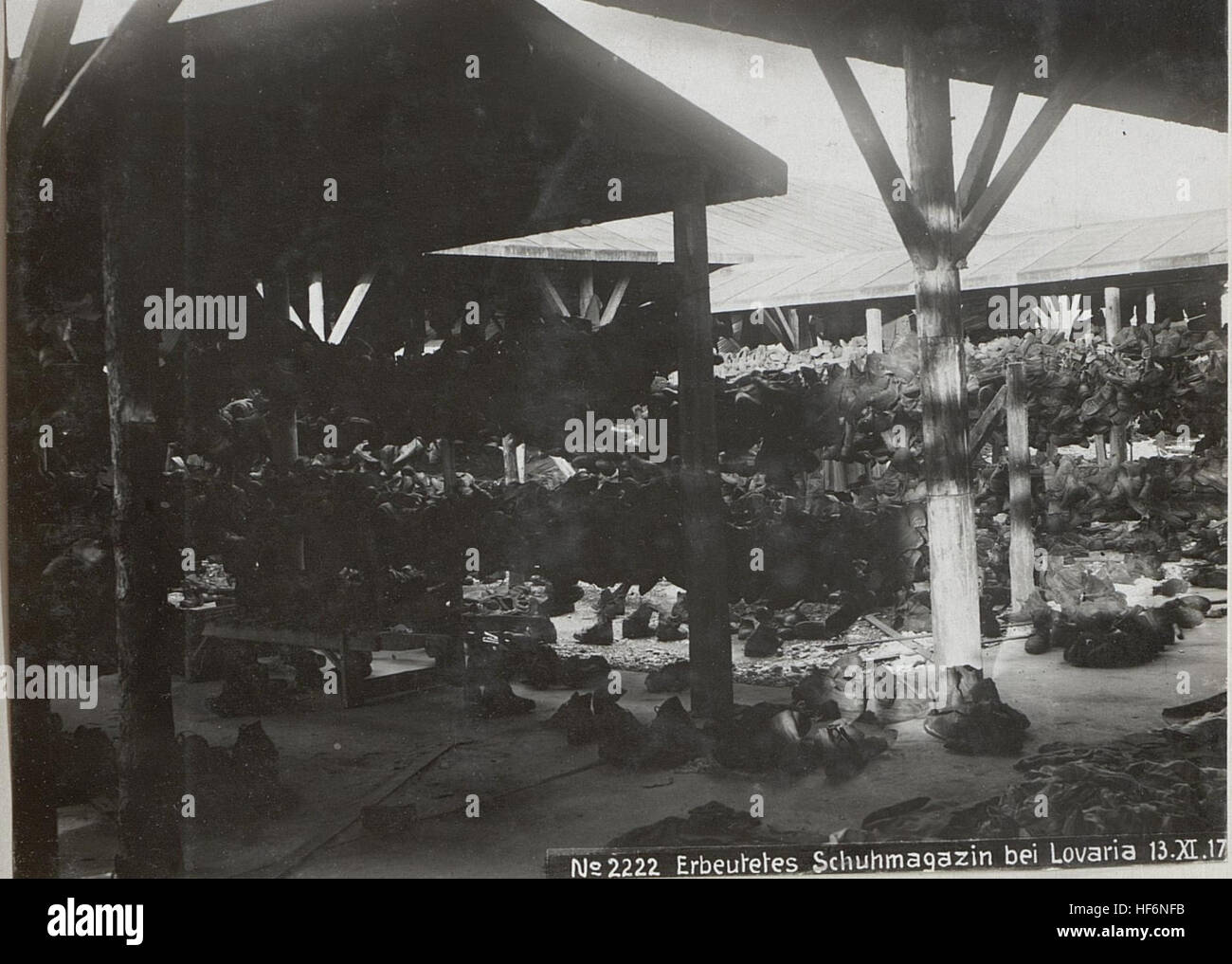Captured shoe magazine at Lovaria 13.XI.17. First World War, Europeana ...