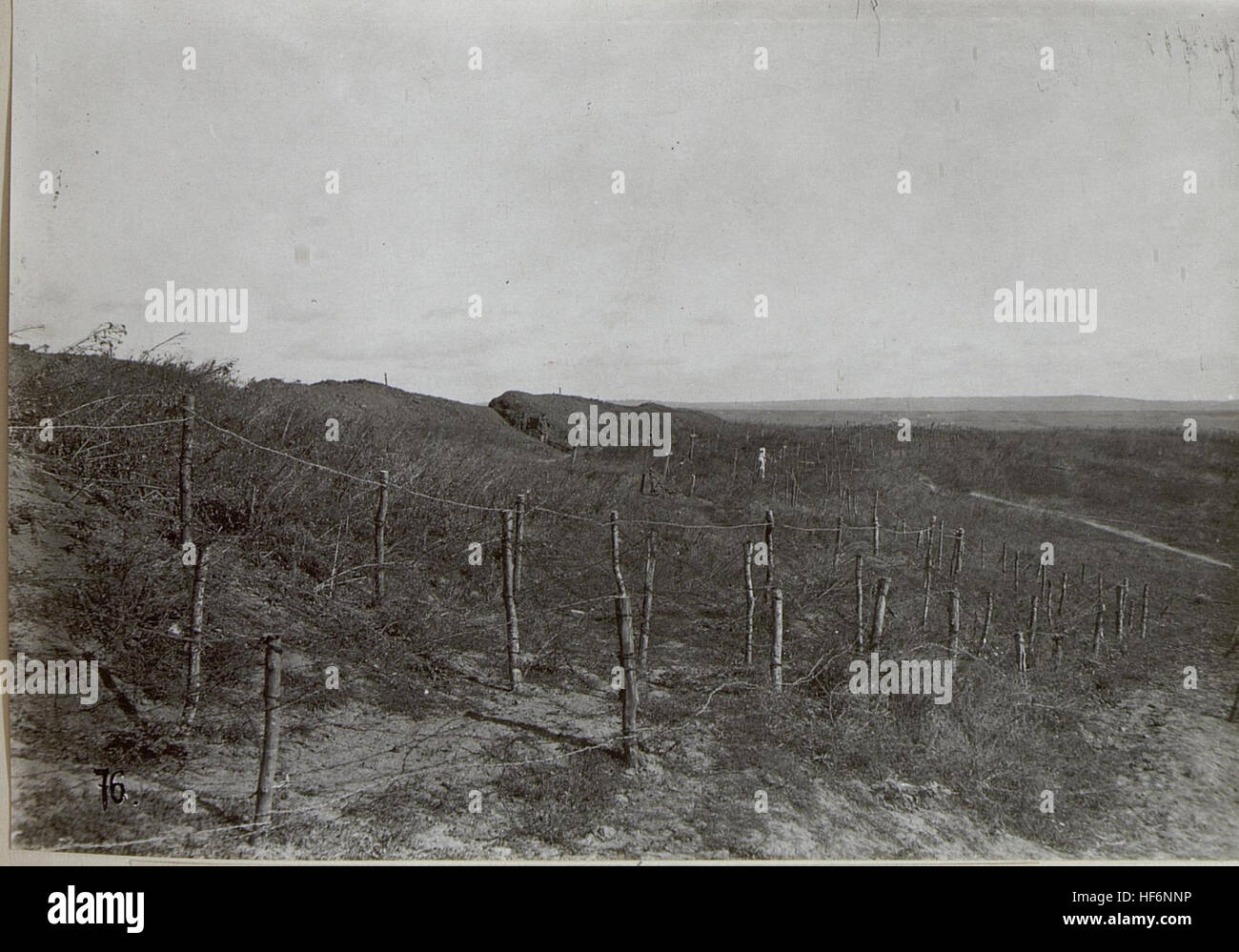 The own positions of the military during World War I at J.R.16.II-8 ...