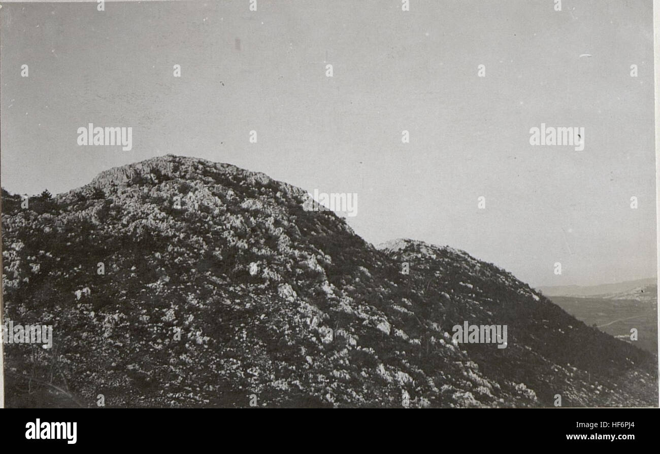 World War I, Bainsizza Plateau, September 24, 1917, battlefield, Italy ...