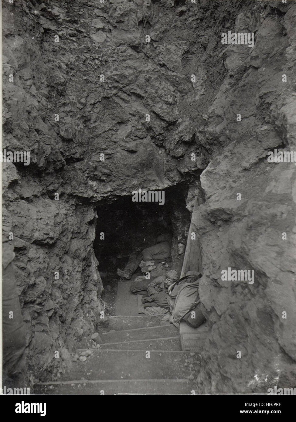 Cave on the Isonzo Front, World War I, Europeana Collections 1914-1918 ...