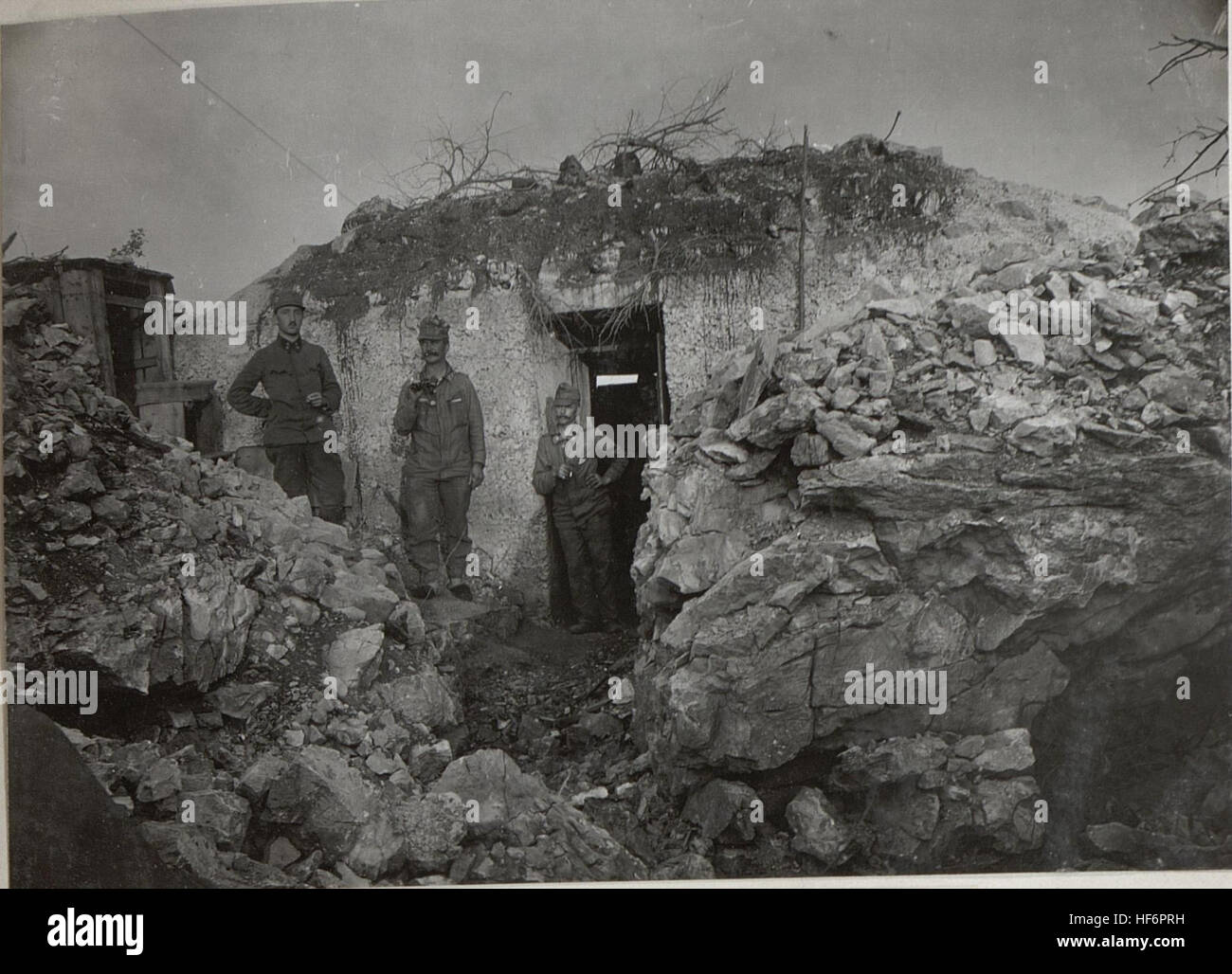 Artillery Observation Post at the Isonzo Front, World War I, Europeana ...