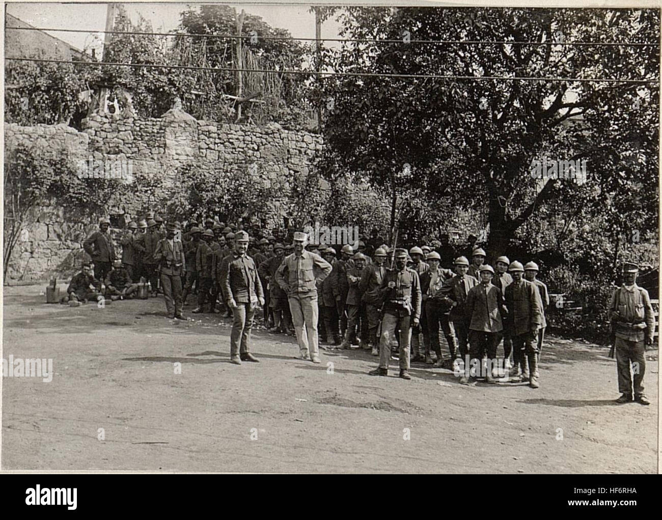 Photograph of Italian prisoners of war from the 11th Battle of the ...