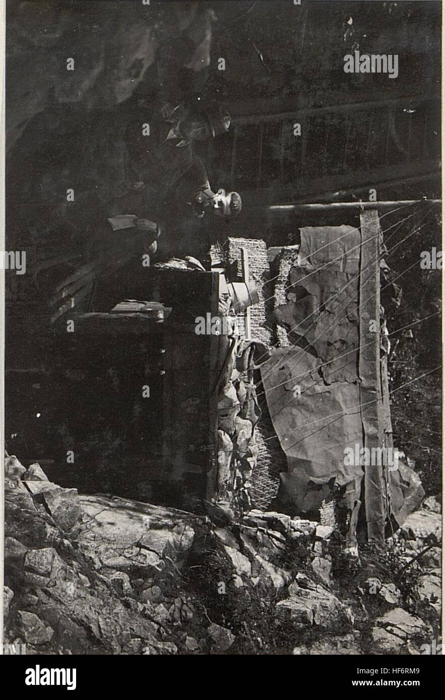 Baonskaverne near Ozrenj, August 28, 1917. First World War, Europeana Collections 1914-1918 ...