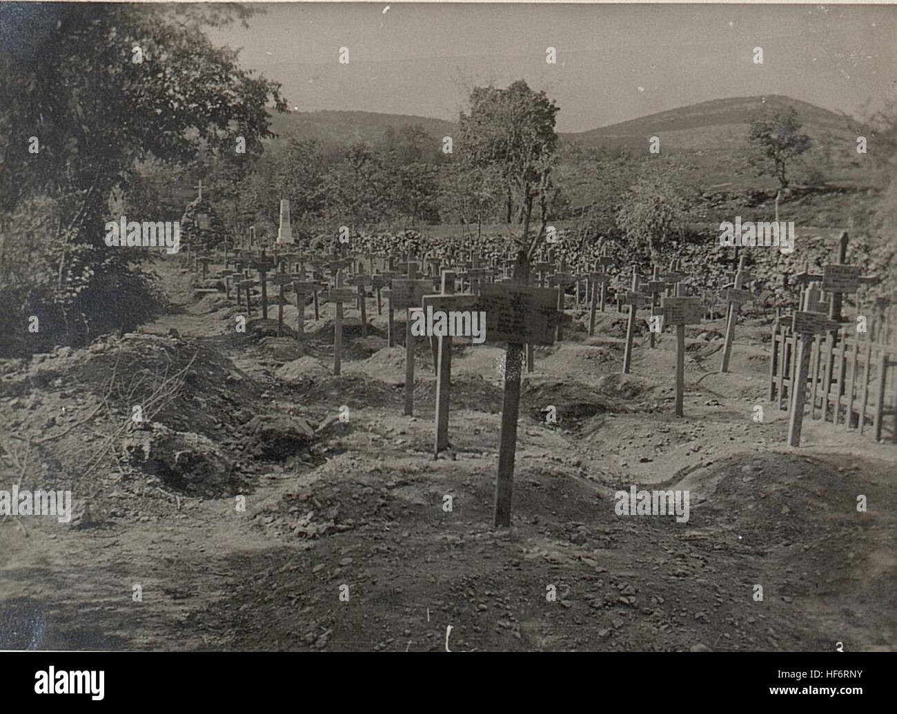 A photograph of Military Cemetery III. Division San. Kol. Nr. 7 in ...