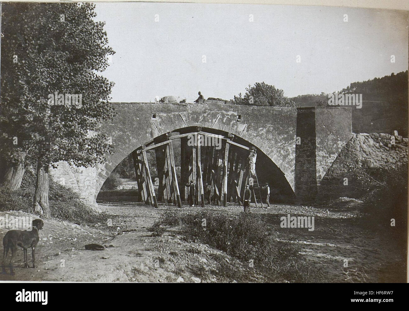 Bridge support structure, 24 August 1917, WWI, Europeana Collections ...