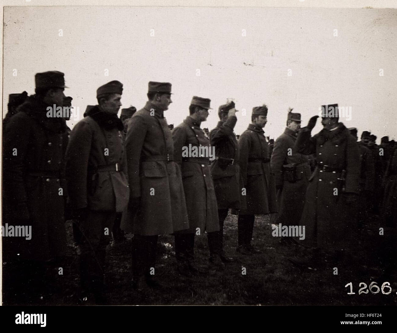 Emperor Charles I in Lubitow, December 7, 1917, World War I, Europeana ...