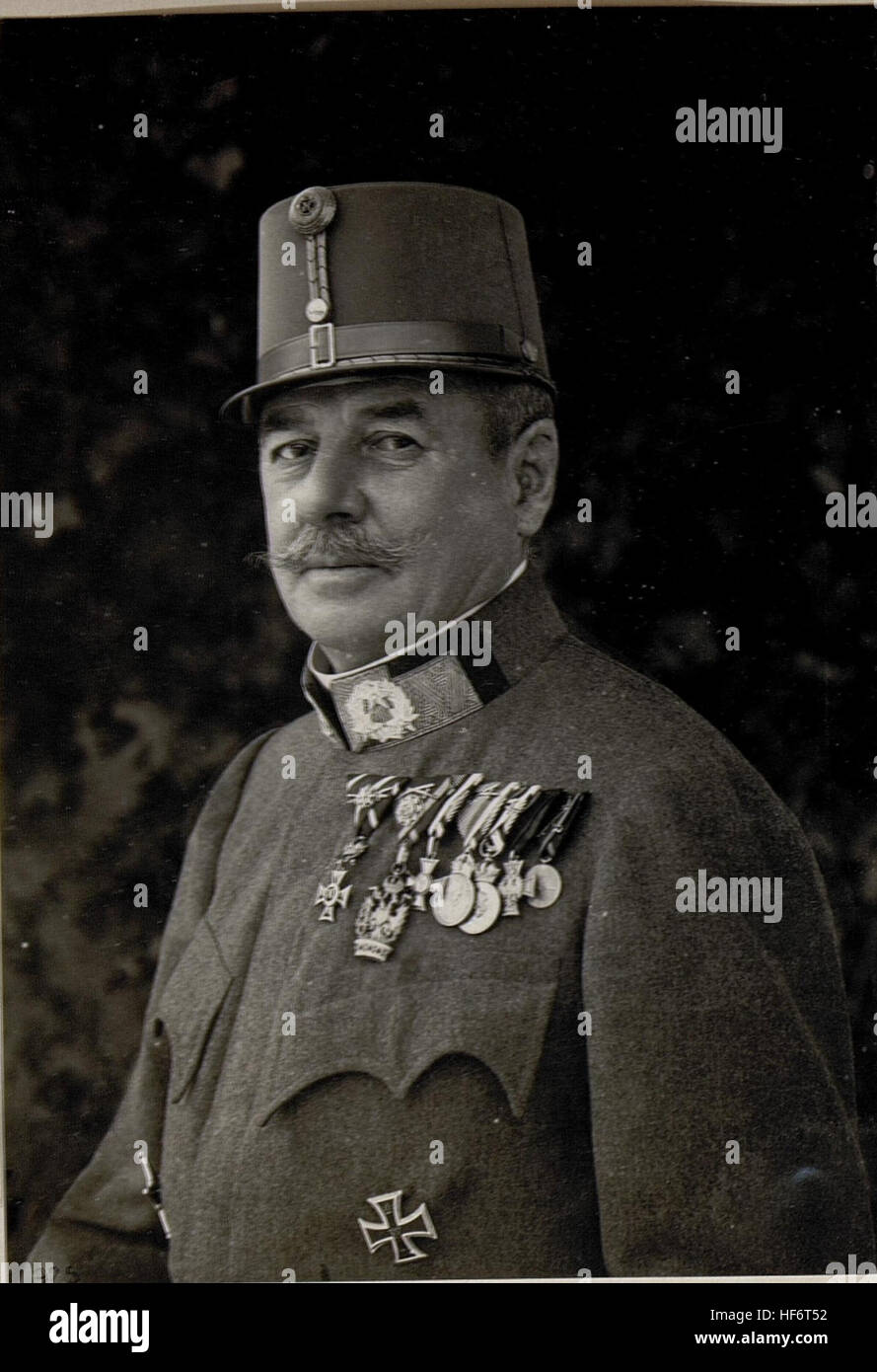 Levico, Excellency Generaloberst Scheuchenstuel, First World War ...