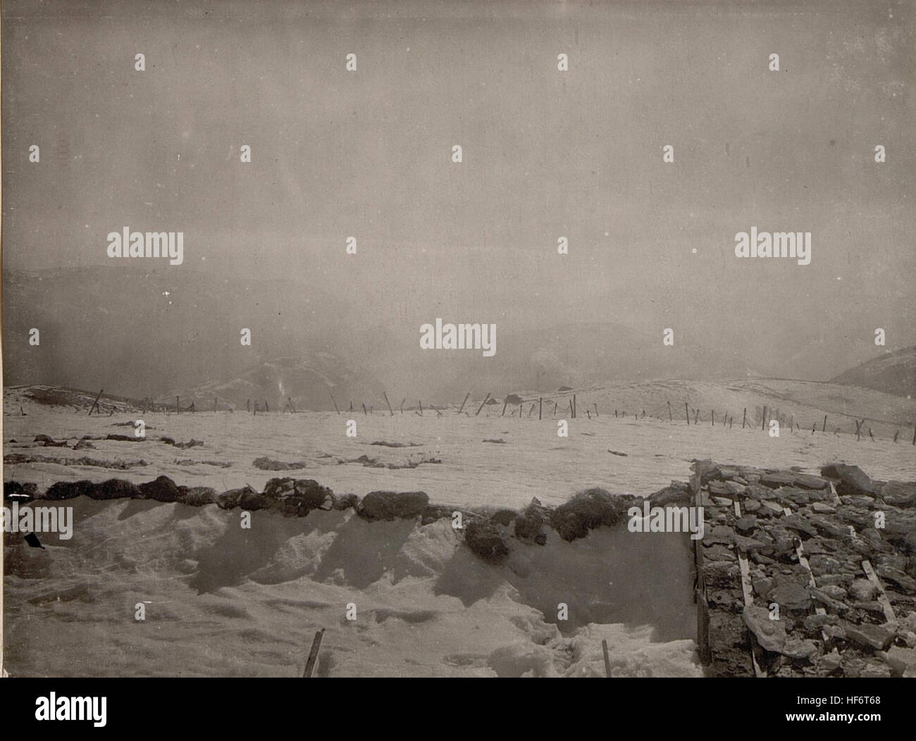 Panorama, Monte Grappa, Monte Lisser viewpoint, World War I, Europeana ...