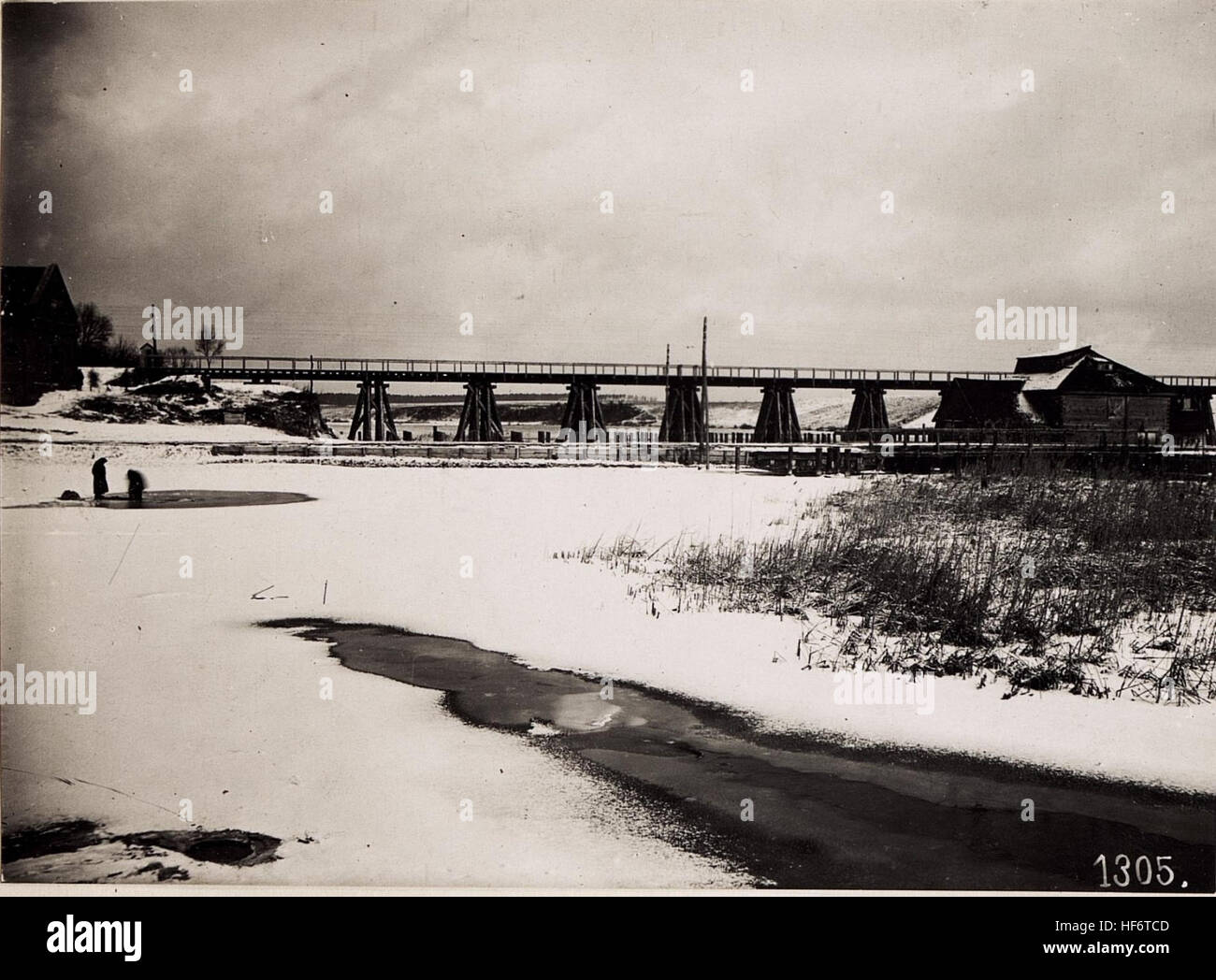 Bridge in Platydni, 19th February 1918, First World War, Europeana ...