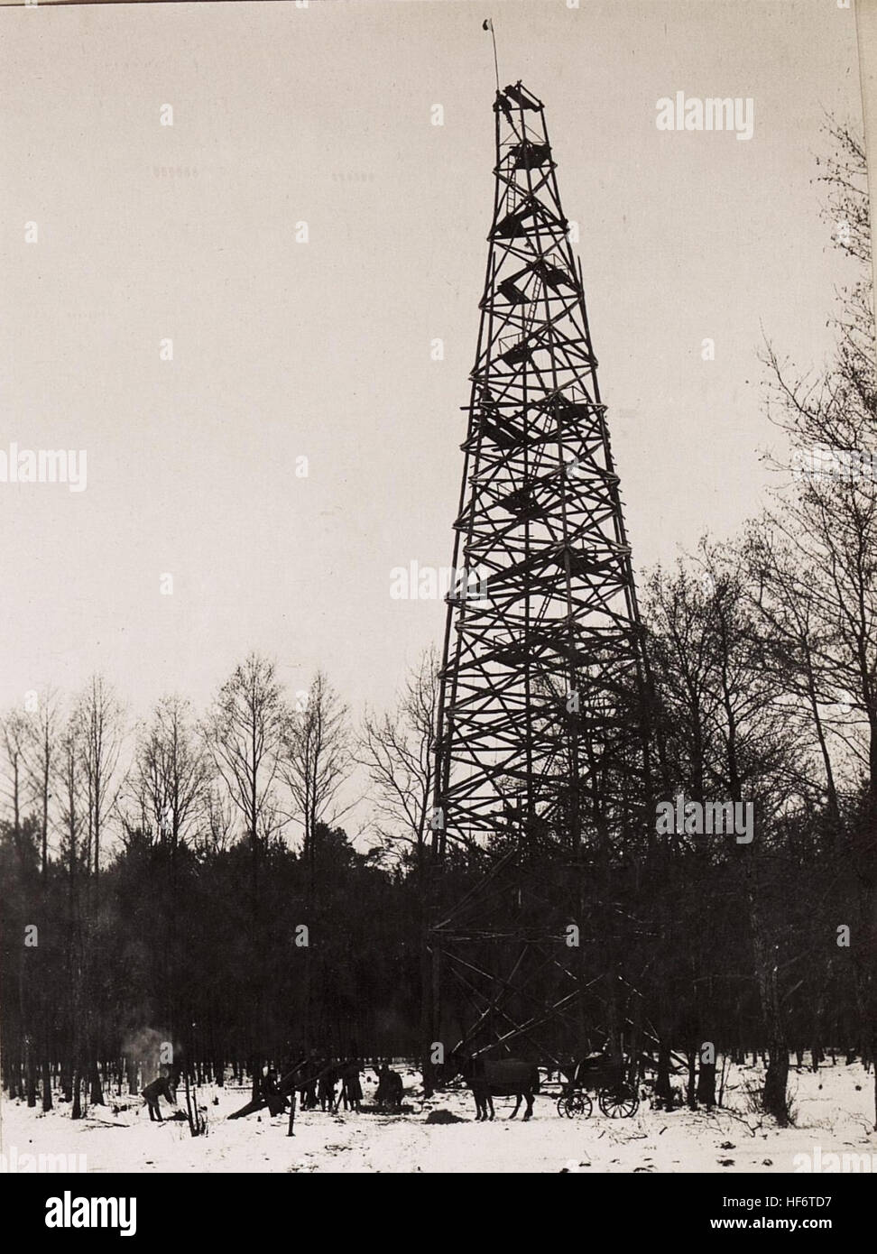 A photo from the Wola Cholajowka area, dated 23rd February 1918, taken ...