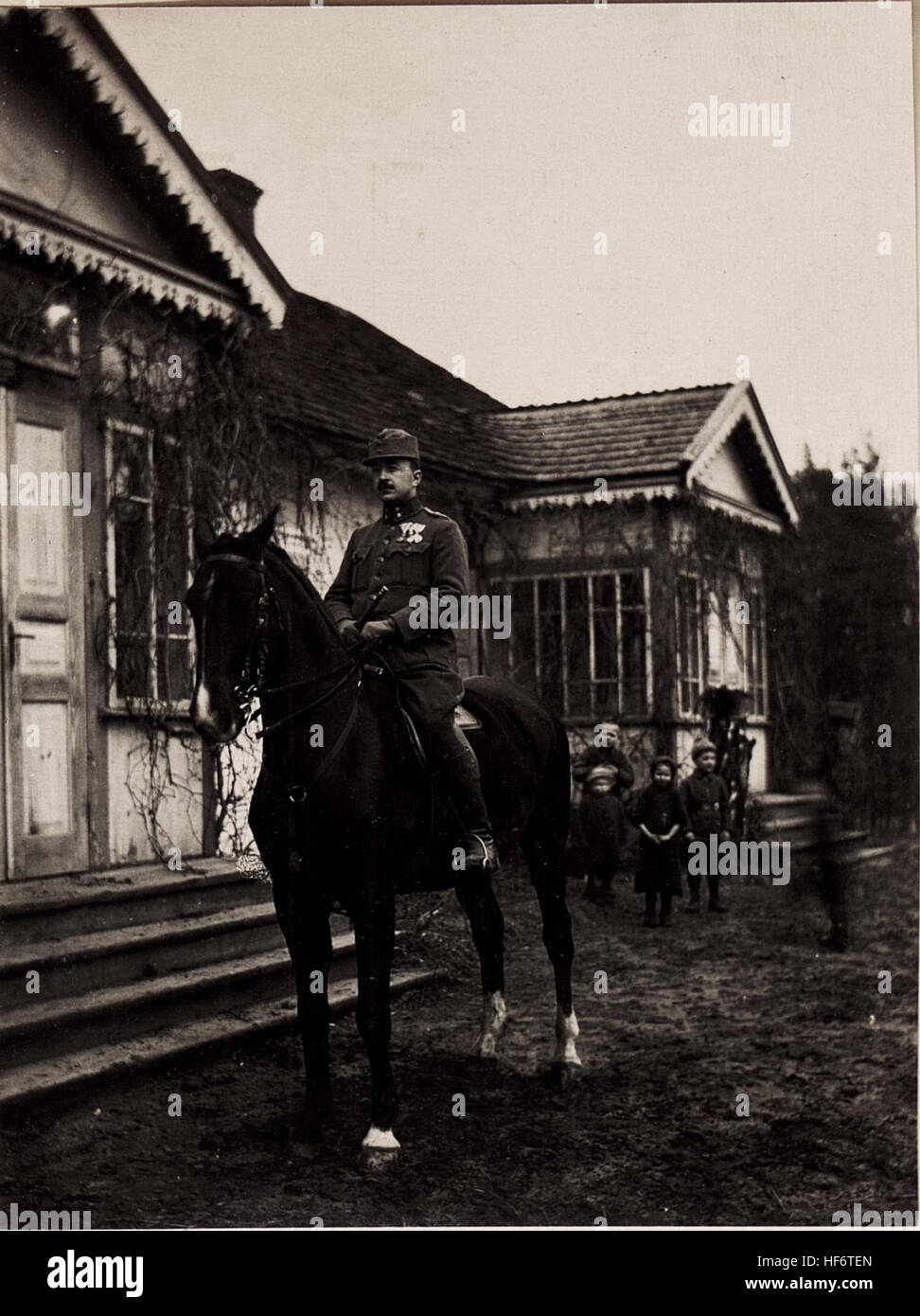 Veterinary hospital in Poniczew, February 28, 1918, World War I, Europeana Collections 1914 ...