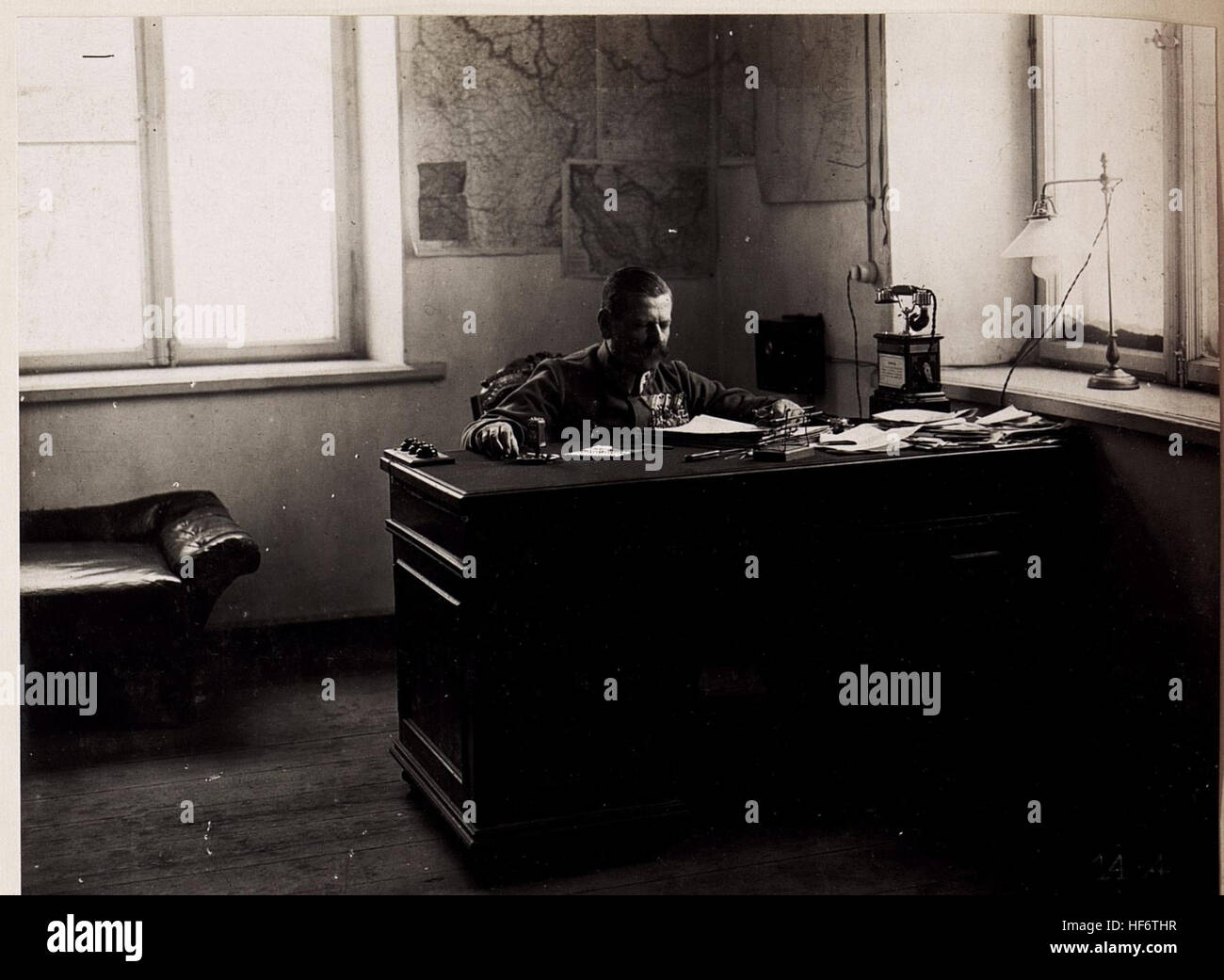 Telephone Chief Colonel Müller (Office), 14th March 1918, World War I ...