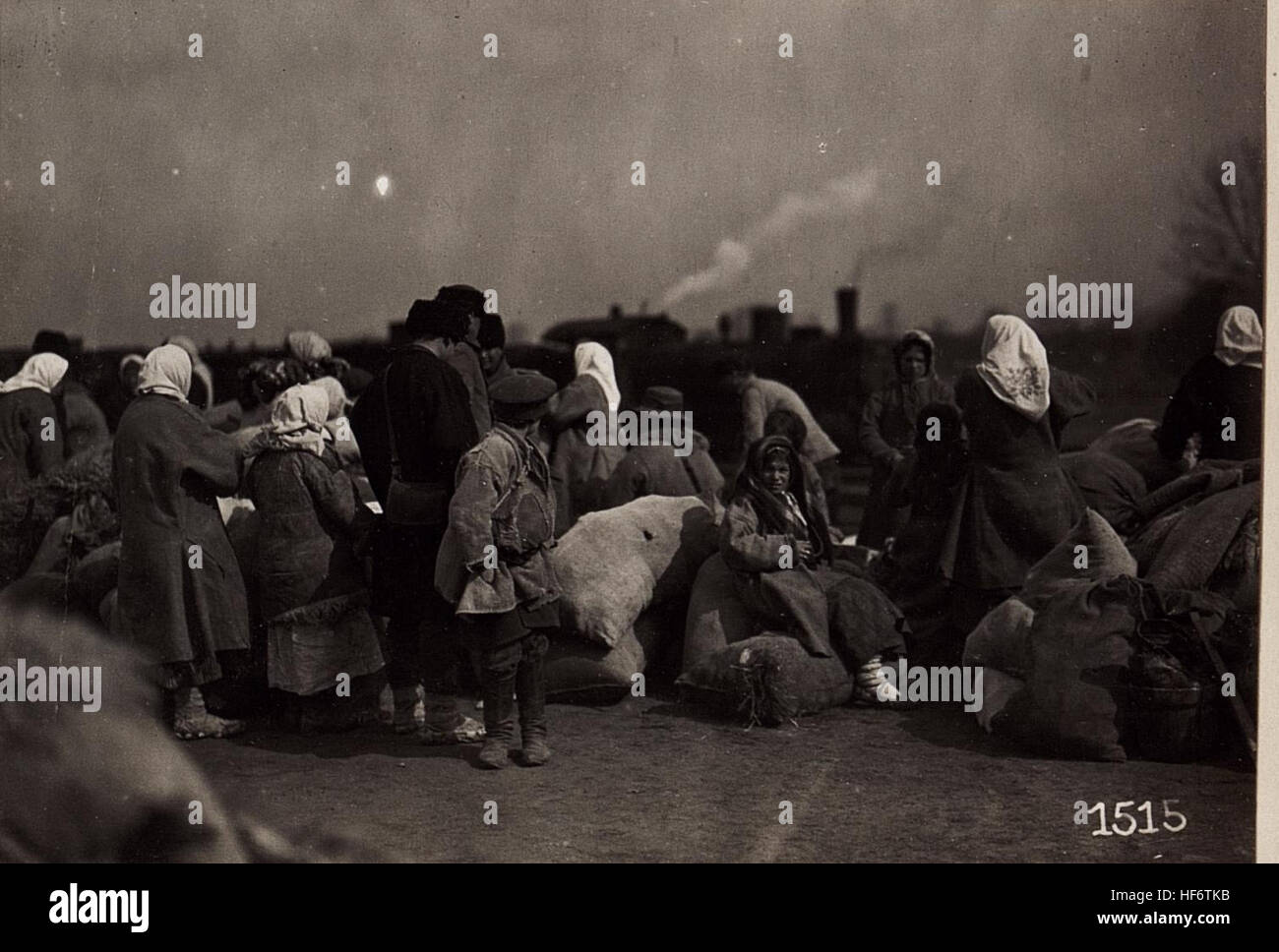 Returning emigrants in Vladimir-Volynskyi, Ukraine, photographed in ...