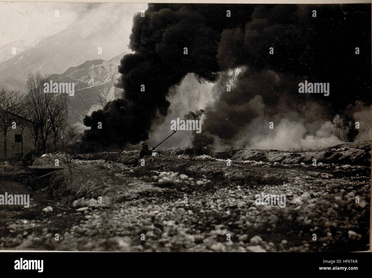 Storm Battalion training exercise at Levico, World War I, Europeana ...