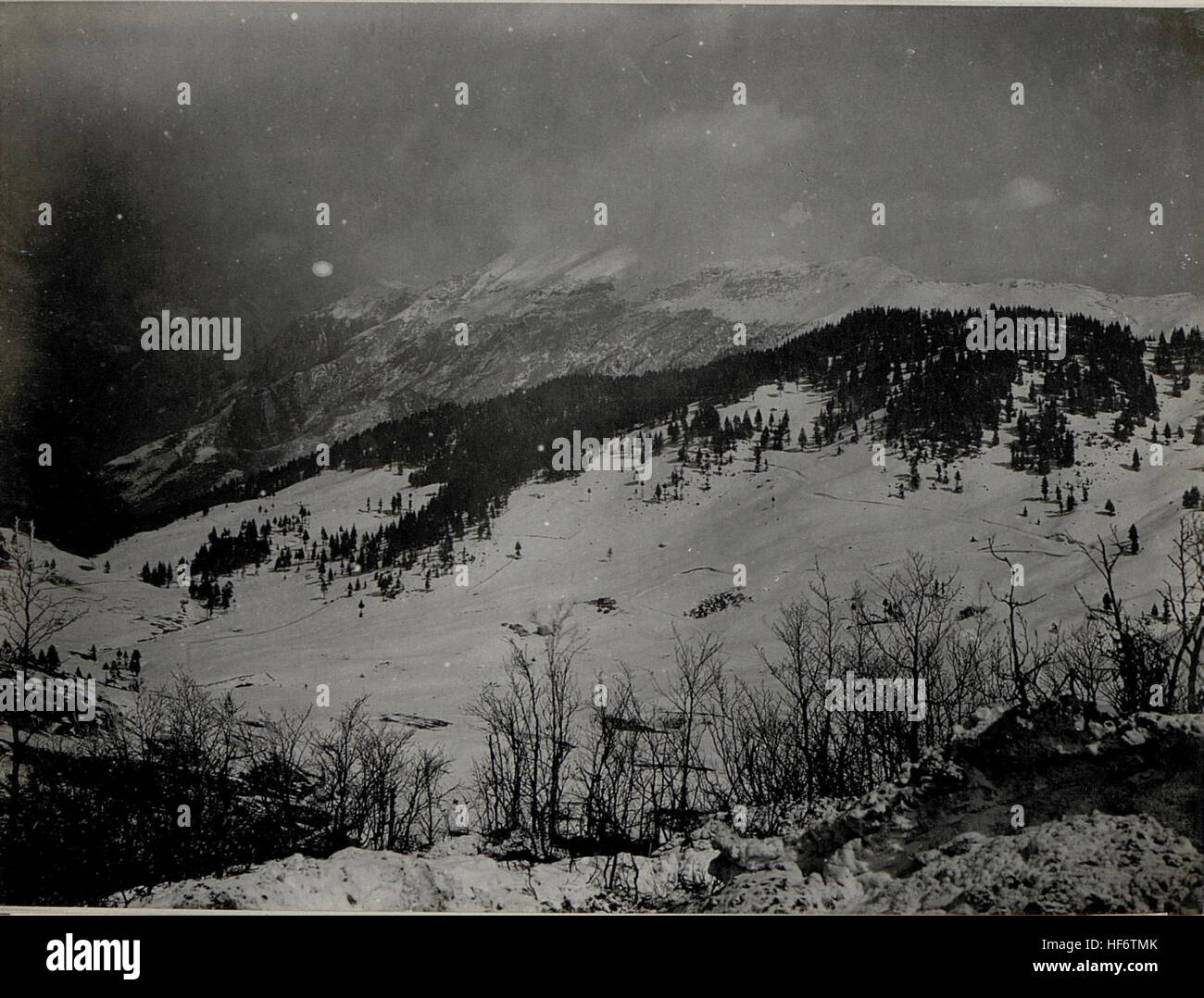Panorama of the Grappa Group from Monte Pertica, WWI, First World War ...
