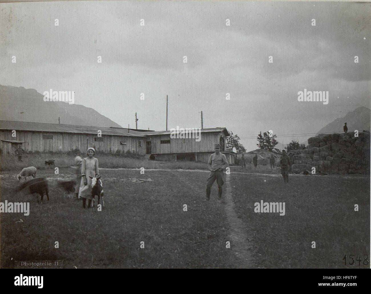 Levico cable car, World War I, Europeana Collections Stock Photo - Alamy
