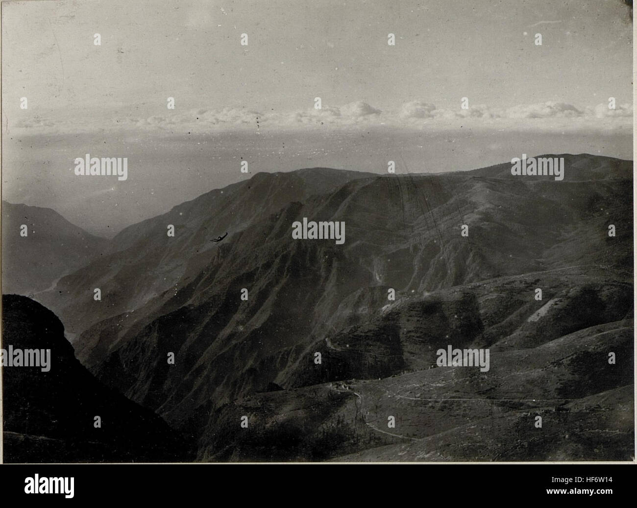 A panoramic view from the southern slopes of Meletta di Gallio during ...