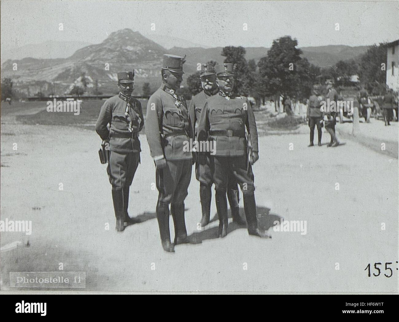 Emperor's visit to Persen during World War I, Europeana Collections ...