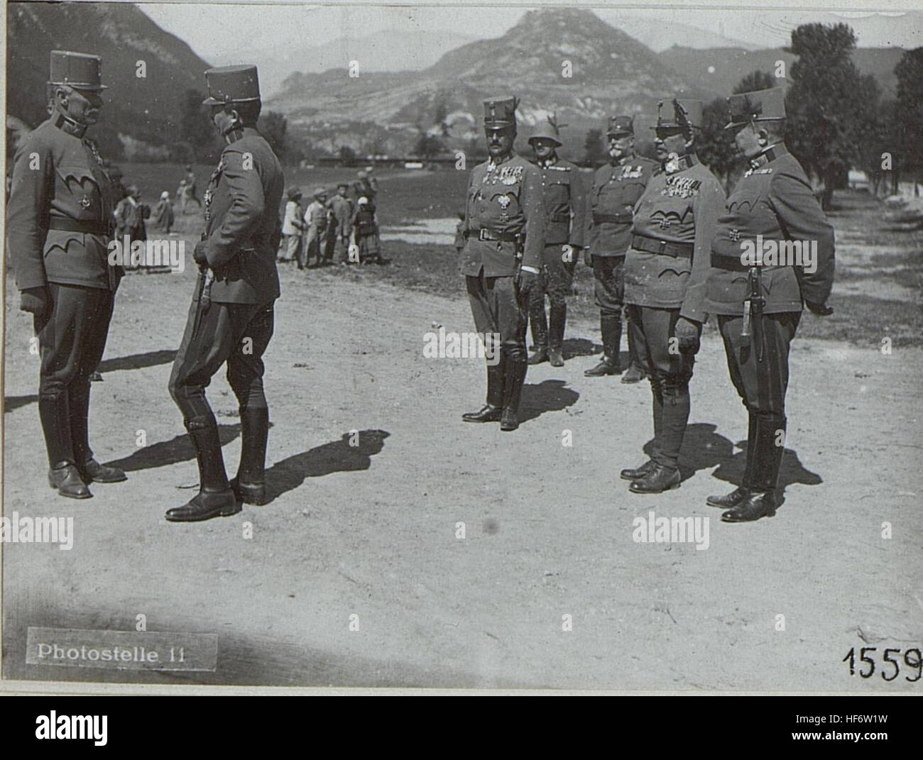 Emperor's visit to Persen, World War I, Europeana Collections 1914 ...