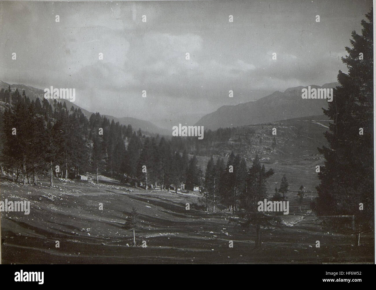 Panoramic view from Larici, World War I, part of the Europeana WWI ...