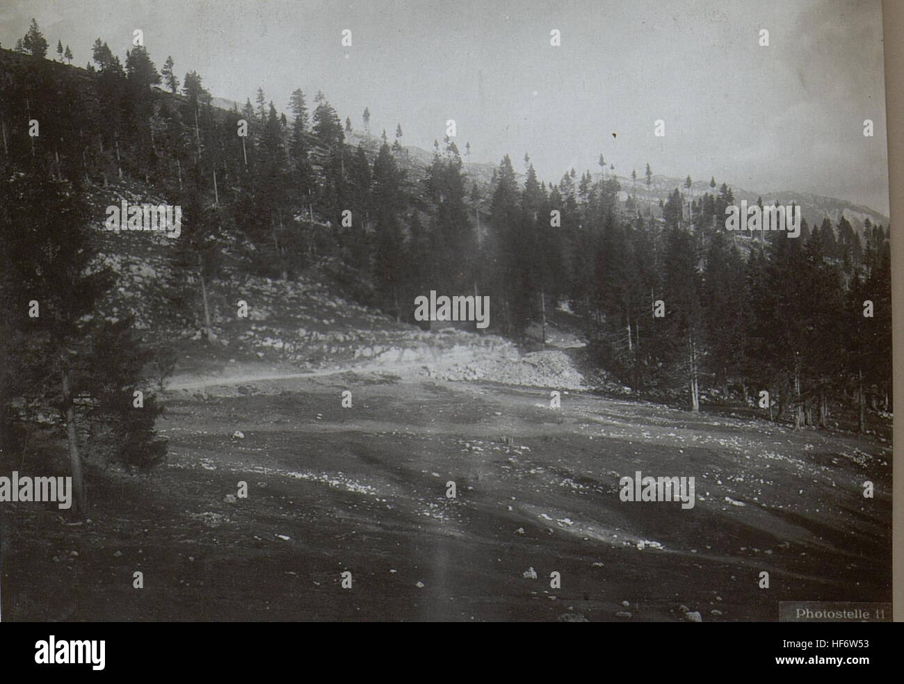 A panoramic view of Larici, part of the World War I Europeana ...