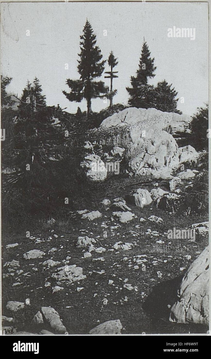 Tonderecar triangulation points for military mapping, World War I ...