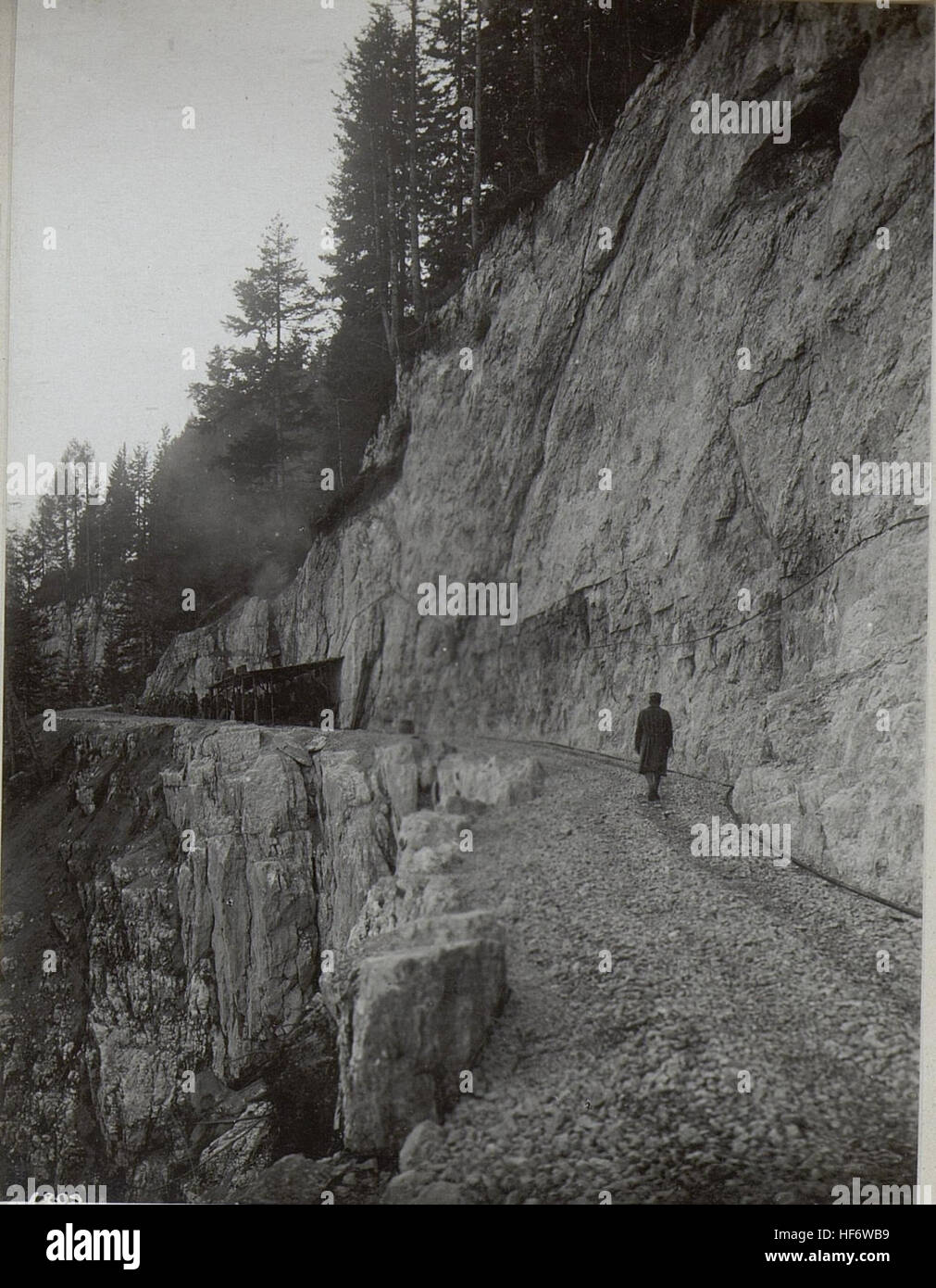 Construction of the Barricata road, WWI, Europeana Collections 1914 ...