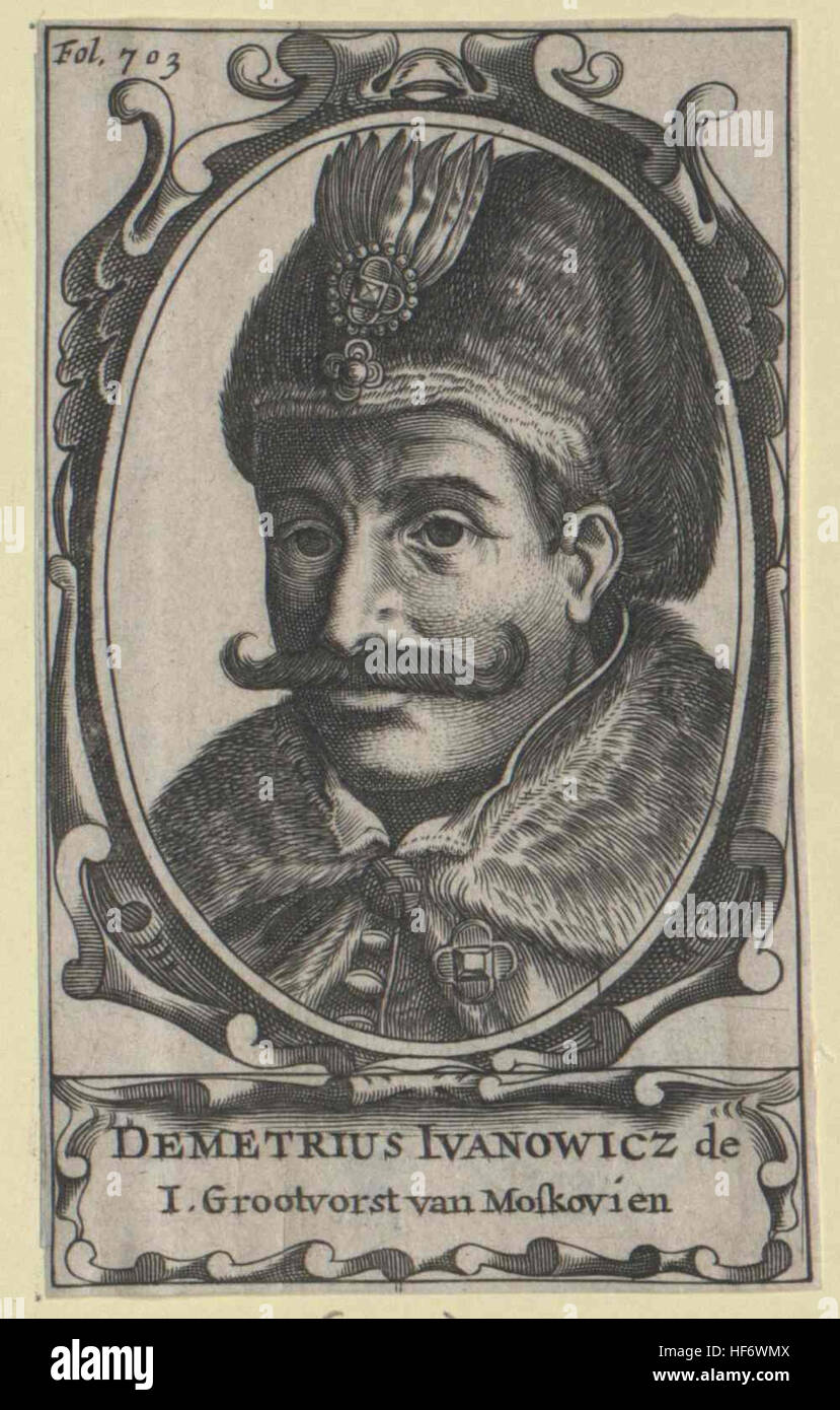 False Dmitriy II (engraving) 01 Stock Photo - Alamy
