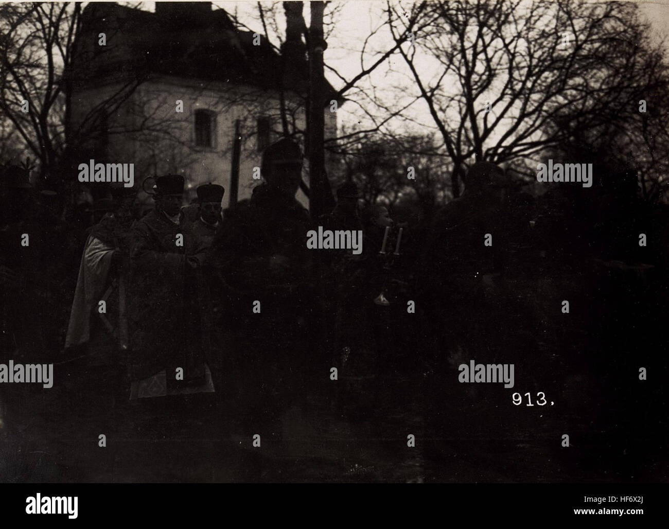 A photograph documenting the Water Blessing Festival for the Greek ...