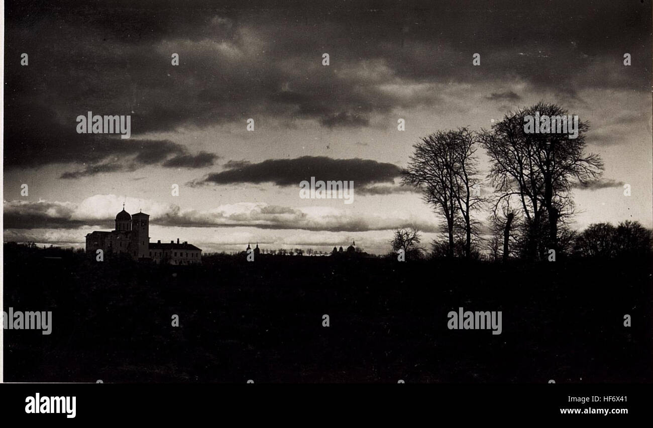 Clouds and mood with cathedral in the background, First World War ...