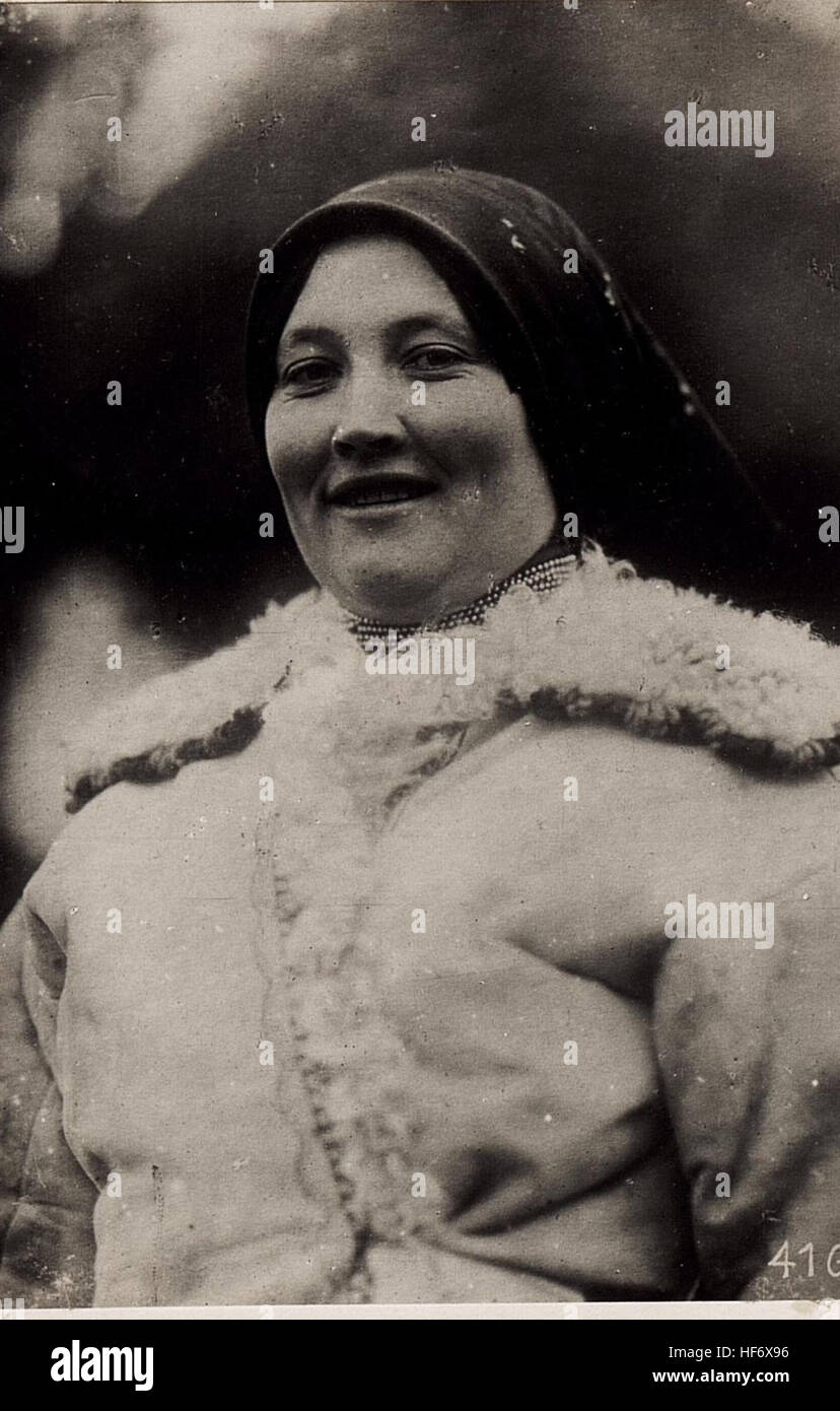 Portrait of a Russian Volhynian peasant woman during World War I ...
