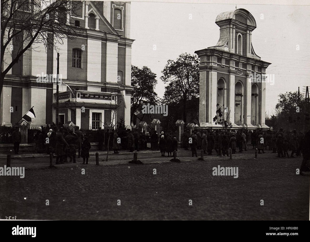Celebrating Kaiser Wilhelm's birthday in Vladimir Volynsky during World ...