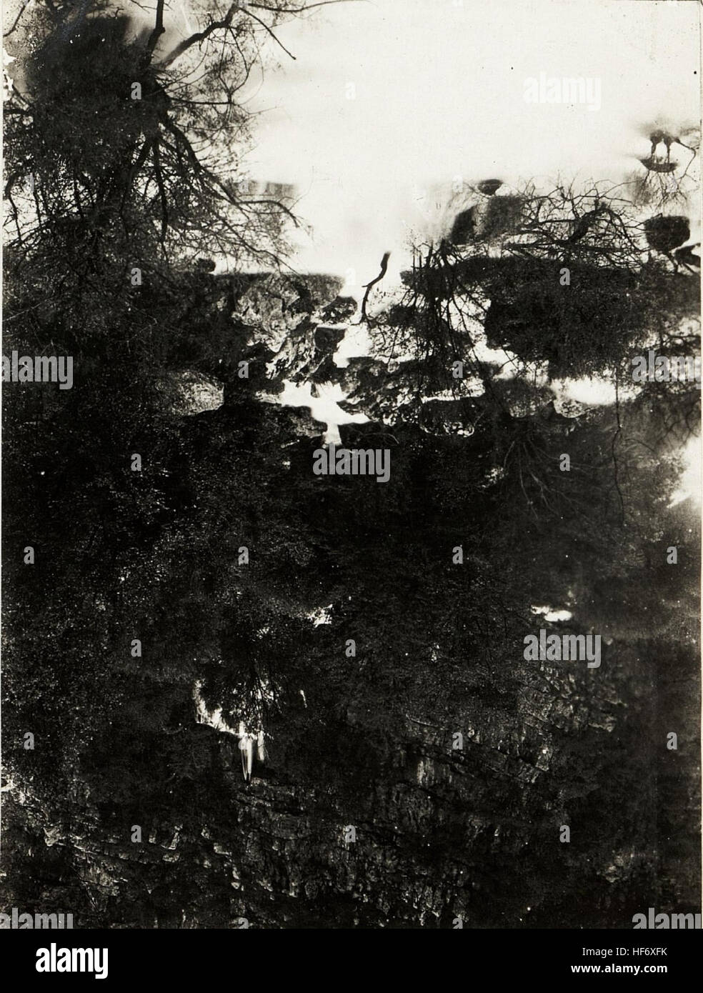 Cave springs near Haidenschaft, a location in World War I, captured in ...