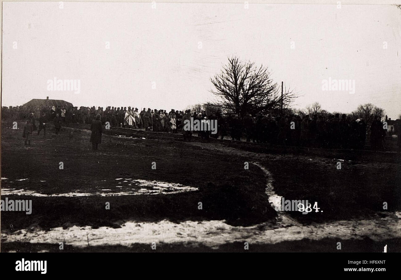Water blessing ceremony in Wladimir Wolinsky, World War I, Europeana ...