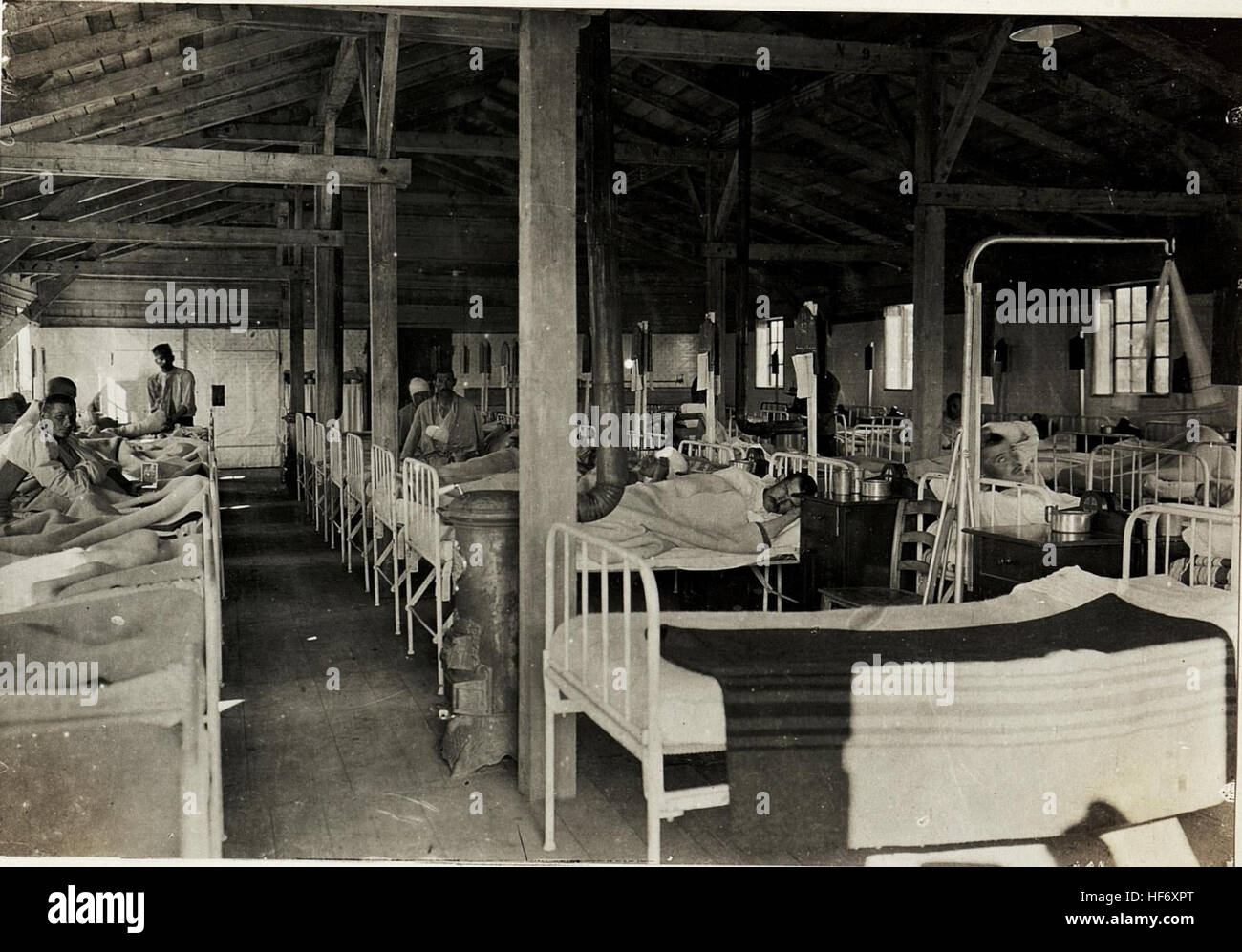 Field hospital in Osek, interior of a patient room, May 10, 1916, World ...