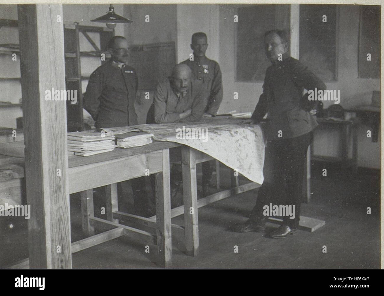 4th Army Command, Technical Group, Colonel Maschek, First World War ...