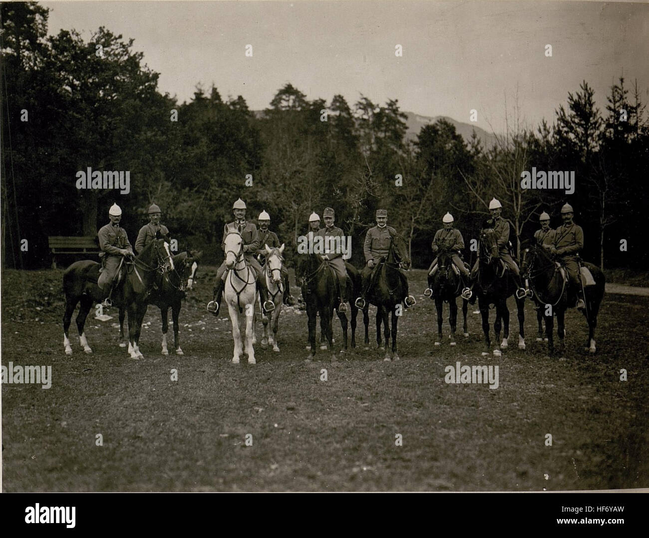 A photo from Kriegsalbum 42, showing an image from the 10th Army ...