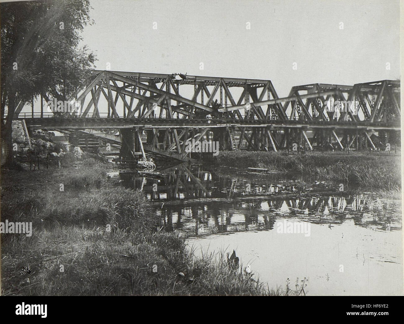 Kowel, railway bridge, July 8, 1916, World War I, Europeana Collections ...