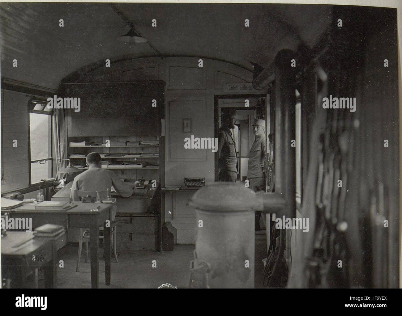 Artillery workshops and command office in Kowel during World War I ...