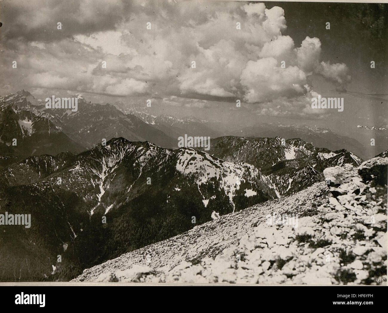 An image from World War I showing a military position and strategy ...