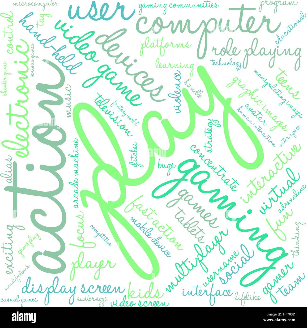 Play word cloud on a white background Stock Vector Image & Art - Alamy