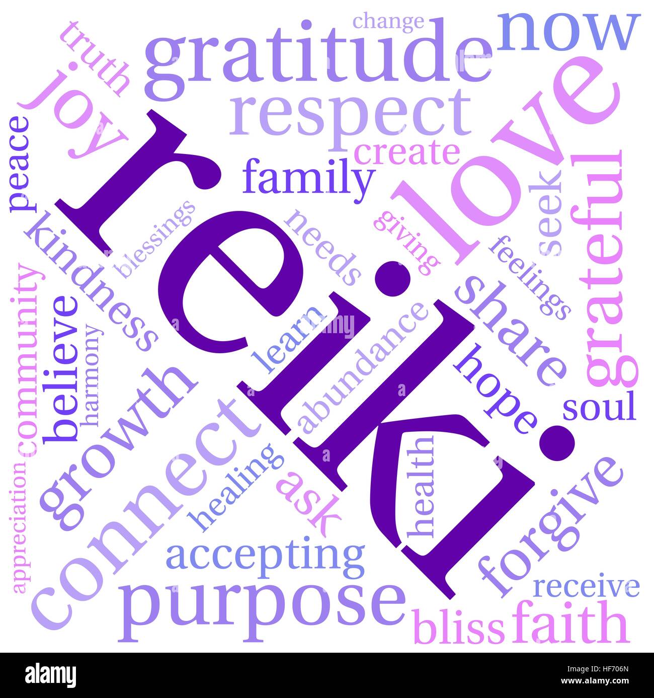 Reiki word cloud on a white background Stock Vector Image & Art - Alamy