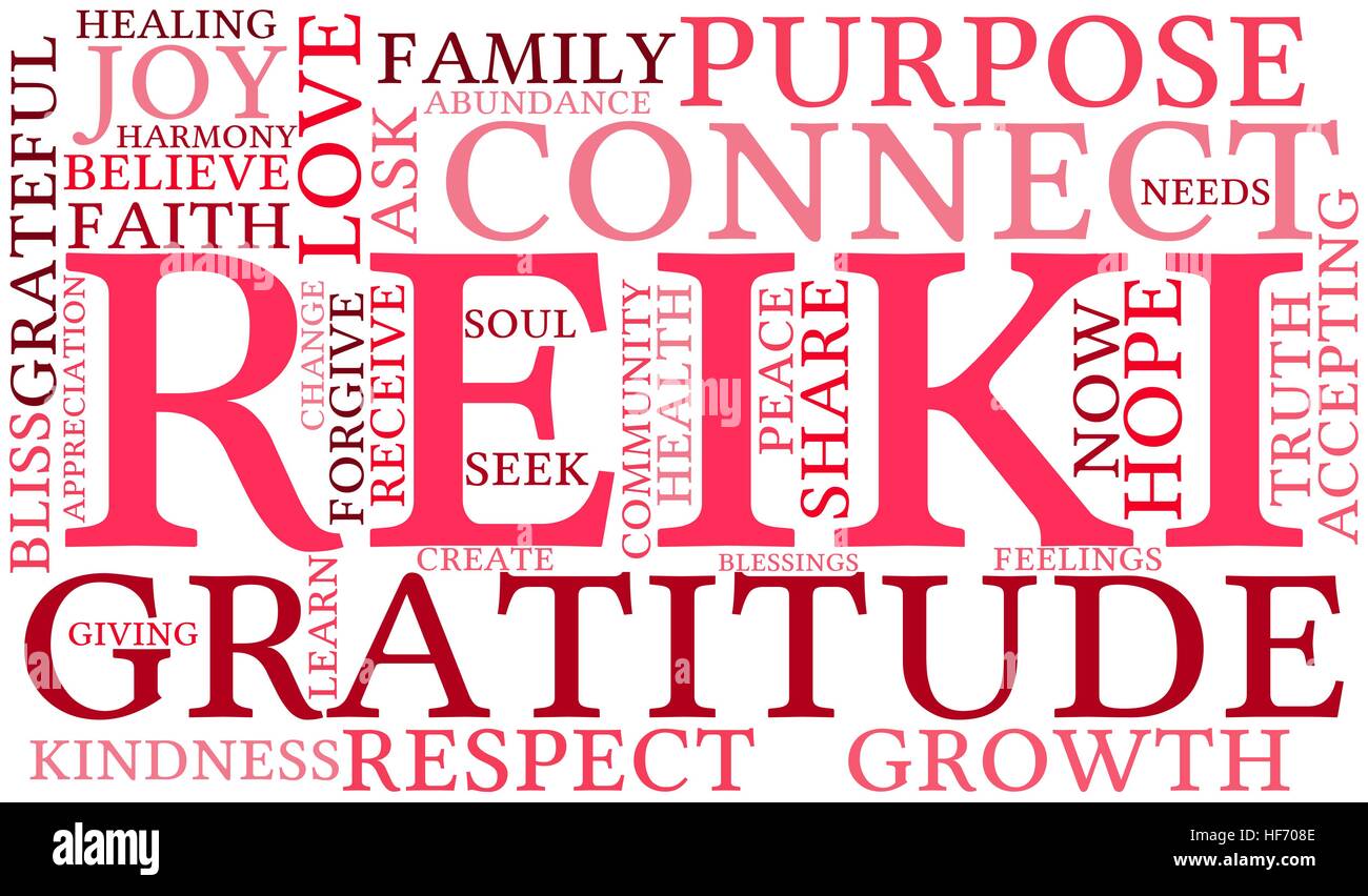 Reiki word cloud on a white background Stock Vector Image & Art - Alamy