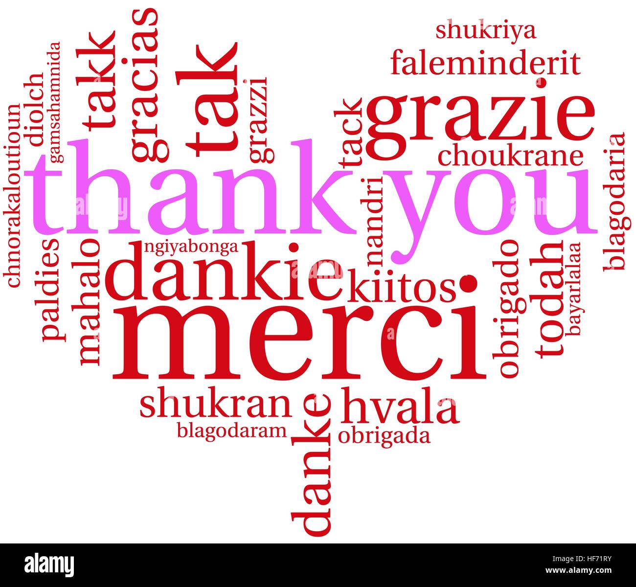 Thank You Word Cloud Stock Vector Image & Art - Alamy
