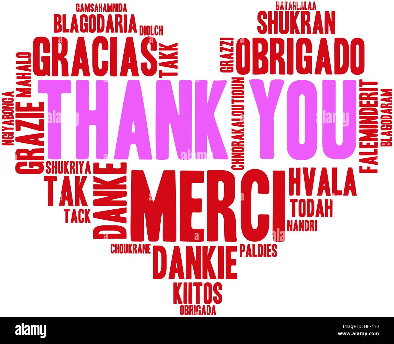 Thank You Word Cloud Stock Vector Image & Art - Alamy