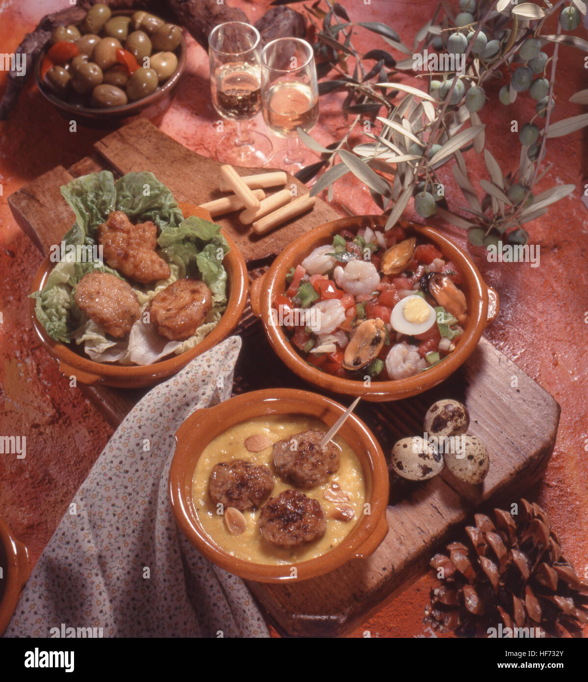 Albondigas con Salsa,Cazon en Adobo,Salpicon de Mariscos,meatballs in ...