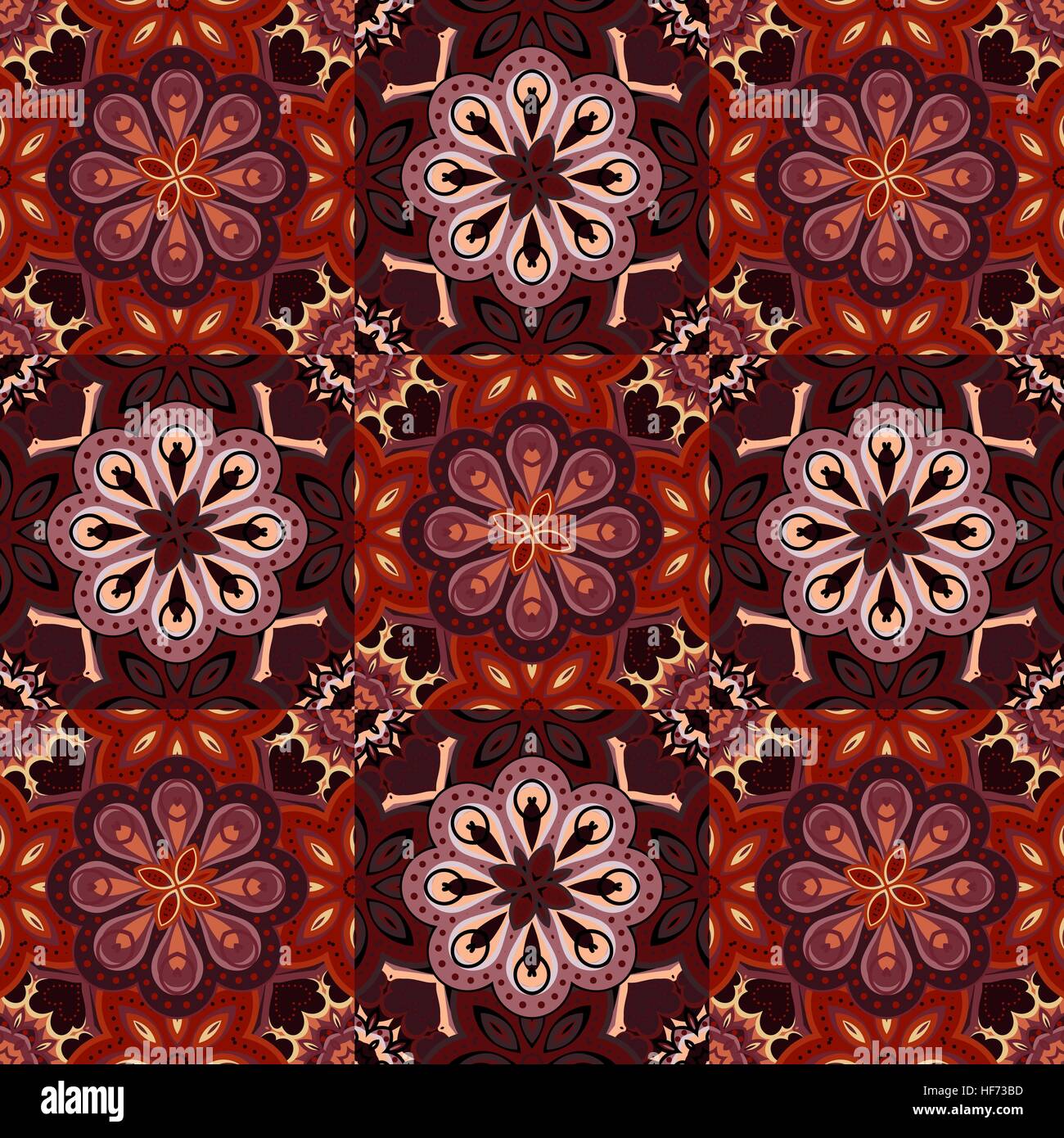 Seamless colorful pattern in oriental style. Islam, Arabic, Asian ...